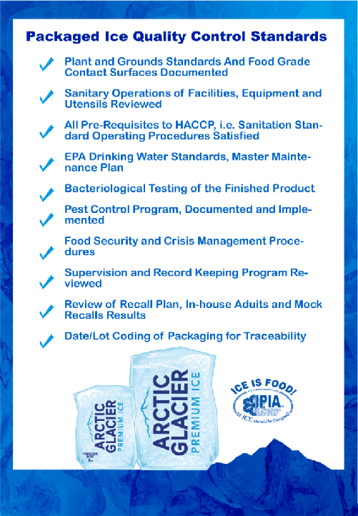 Health & Safety - Arctic Glacier