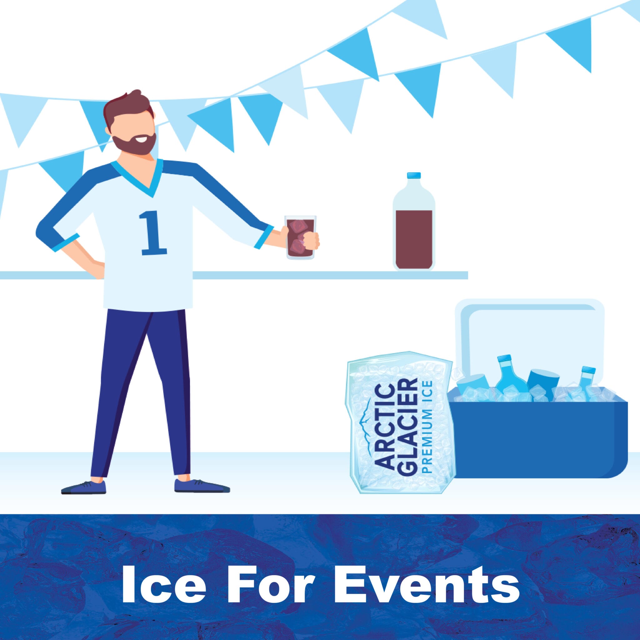 Packaged Ice - Arctic Glacier